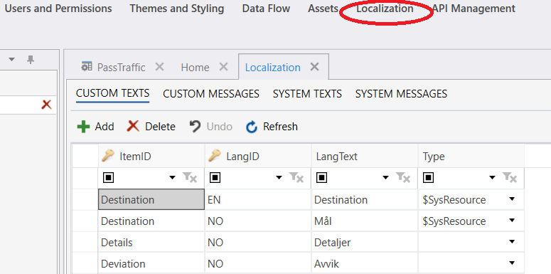 Caption | Profitbase Docs